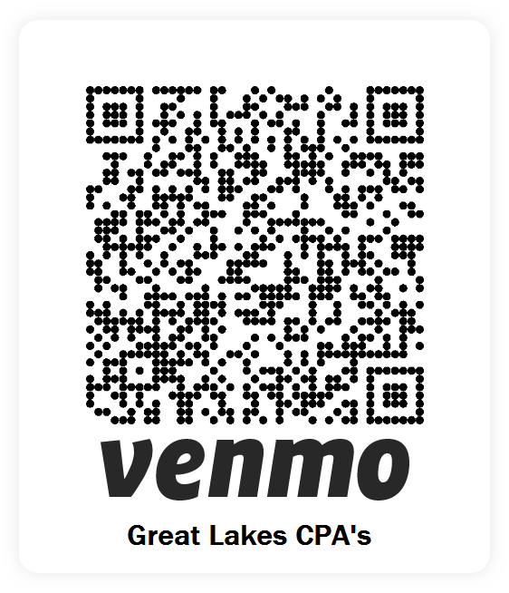 Great Lakes CPA s Venmo QR Code